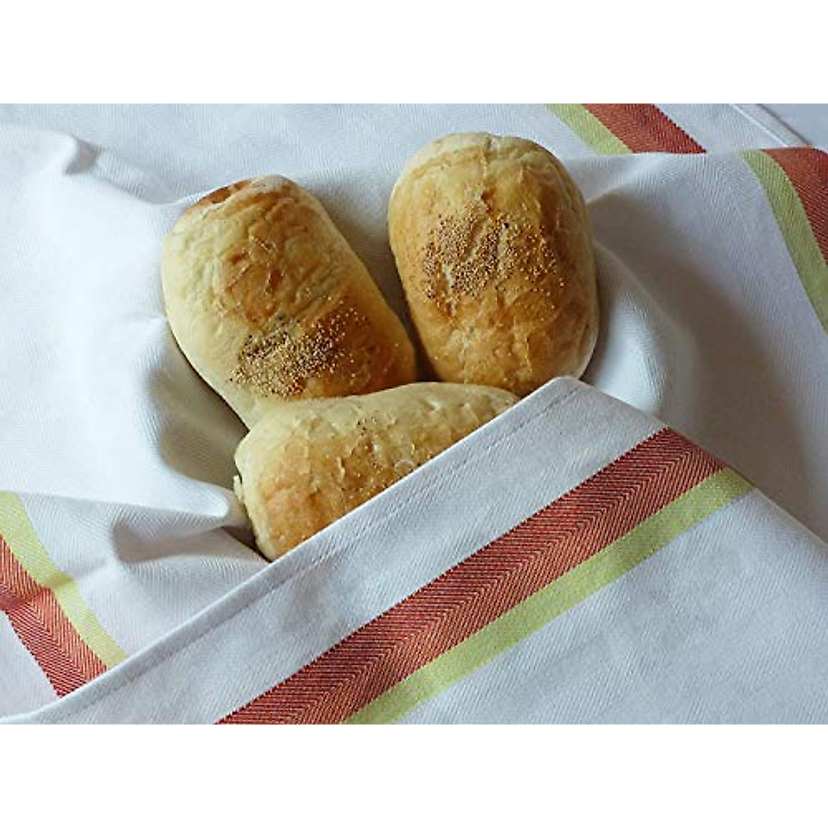 Simpli-Magic 79272 Herringbone Dish Towels, Kitchen Towels, Pack of 18, Multi, 15"x26"