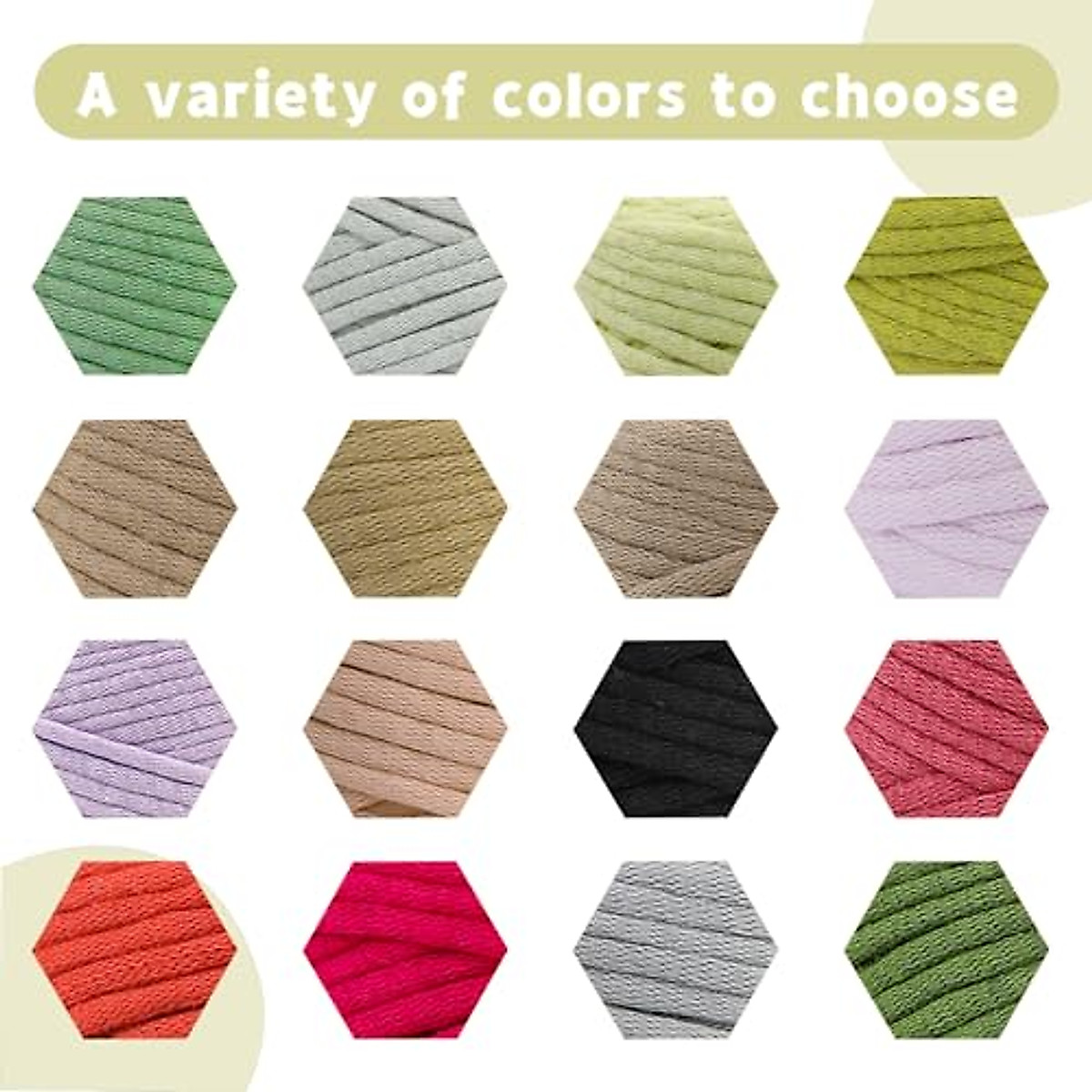 328 Yards Yarn for Crocheting,250g/8.81oz Green Crochet Yarn,Soft Yarn for Crocheting Knitting with Stitch Markers,Blunt Needles Chunky Thick Cotton Nylon Blend Yarn for Crocheting Beginner