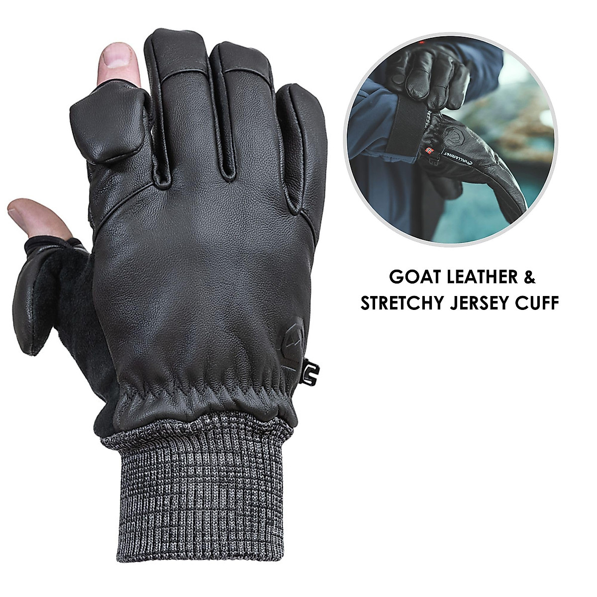 Vallerret Hatchet Photography Glove (Black, M)