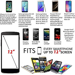 MOVOYEE Phone Holder for Running Cell Phone Purse Crossbody Bags for Women Men Kids, iPhone 11 12 13 14 15 Pro Max Xs Xr X 8 7 6 Plus SE Mini Galaxy Ultra Edge S24 S23 S22 S21 S20 Note 20 9 Arm Bands