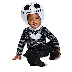 Disguise Disney Jack Skellington Nightmare Before Christmas Toddler Boys' Costume Black, Size/(2T)