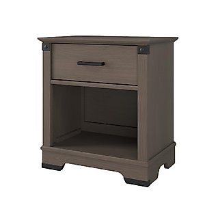 Child Craft Redmond 1 Drawer Nightstand for Nursery or Bedroom, Large Storage Drawer, Made of Sturdy Pinewood, Non-Toxic, Baby Safe Finish (Coach Cherry)