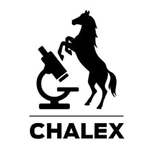 The Original Two-Chamber Opaque McMaster Counting Vet Slide by Chalex, Fecal Sample Worm Egg EPG Count for Parasites in Horses Sheep Cattle and Goats, for Veterinarian and Farm