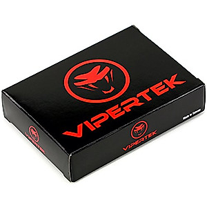 VIPERTEK Double Lock Steel Police Edition Professional Grade Handcuffs (Black)