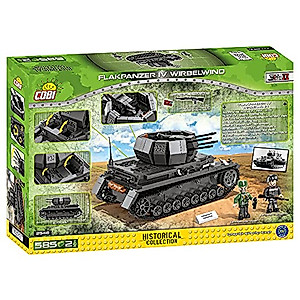 590 Pcs Historical Collection WWII /2548/ Flakpanzer Iv Wirbelwind