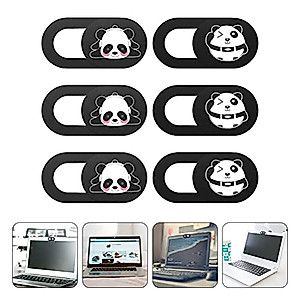 OSALADI Computers Laptops Computer Camera Cover 6PCS Camera Cover Slide Blocker Privacy Cover Webcam Sliding Cover Computers Laptops Camera for Computer