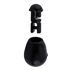 unband 20pcs Beads Quick Change Carp Terminal Tackle Method Feeder Fishing Tools Connector Fish Tackles Pesca Iscas Accessories S/L (Size : 20pcs S 11mm)