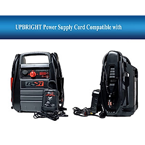 UpBright Male Car AC/DC Adapter Compatible with Schumacher DSR114 DSR115 DSR 114 PSJ 1812 2212 3612 4424 ProSeries Jump Starter 12V Power Supply PSJ1812 PSJ2212 PSJ3612 PSJ4424 SAC-109 Battery Charger