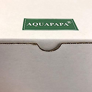 AQUAPAPA Bio Sponge Filter for Betta Fry Aquarium Fish Tank Up to 60 Gal ea. 3-Pack (L)