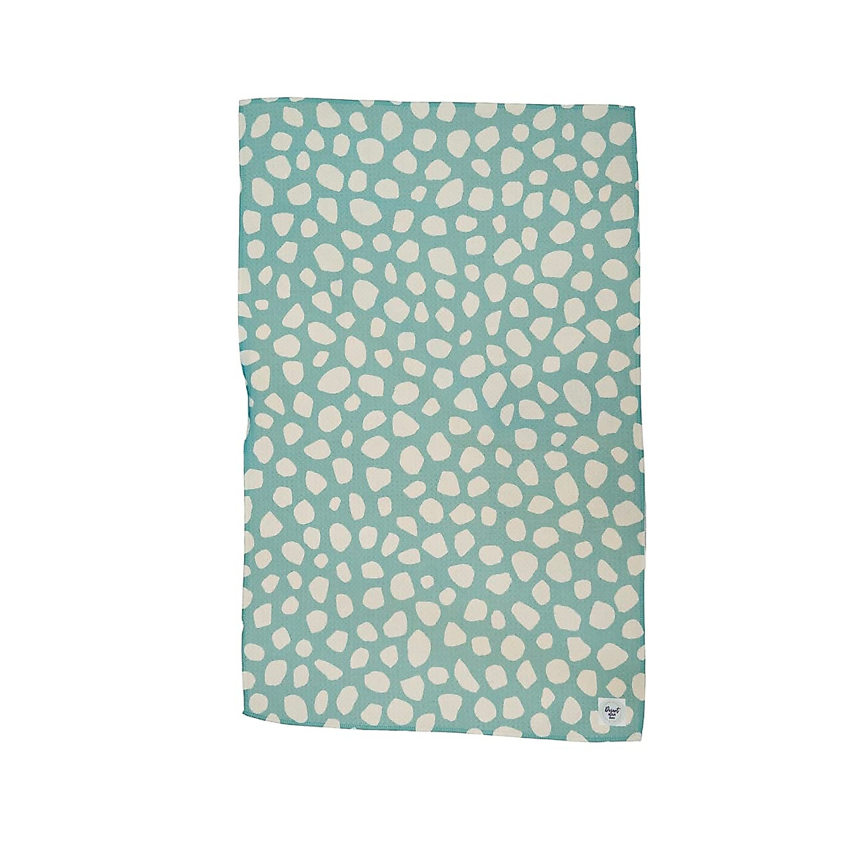 Desert Aqua 2 Pack || Not Your Ordinary Kitchen Towels || Dish Towels || Tea Towels || Waffle Weave Microfiber || Designer Prints || Highly Absorbent || Hanging Hook (Turquoise)