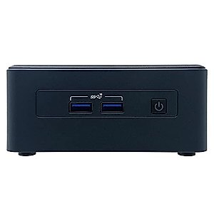 Intel NUC 11 Pro Kit NUC11TNHi5 Mini Desktop PC - 11th Gen Core i5-1135G7 up to 4.2GHz CPU, 32GB DDR4 RAM, 512GB PCIe SSD + 1TB HDD, Iris Xe Graphics, Wi-Fi 6 + Bluetooth 5, Windows 10 Pro