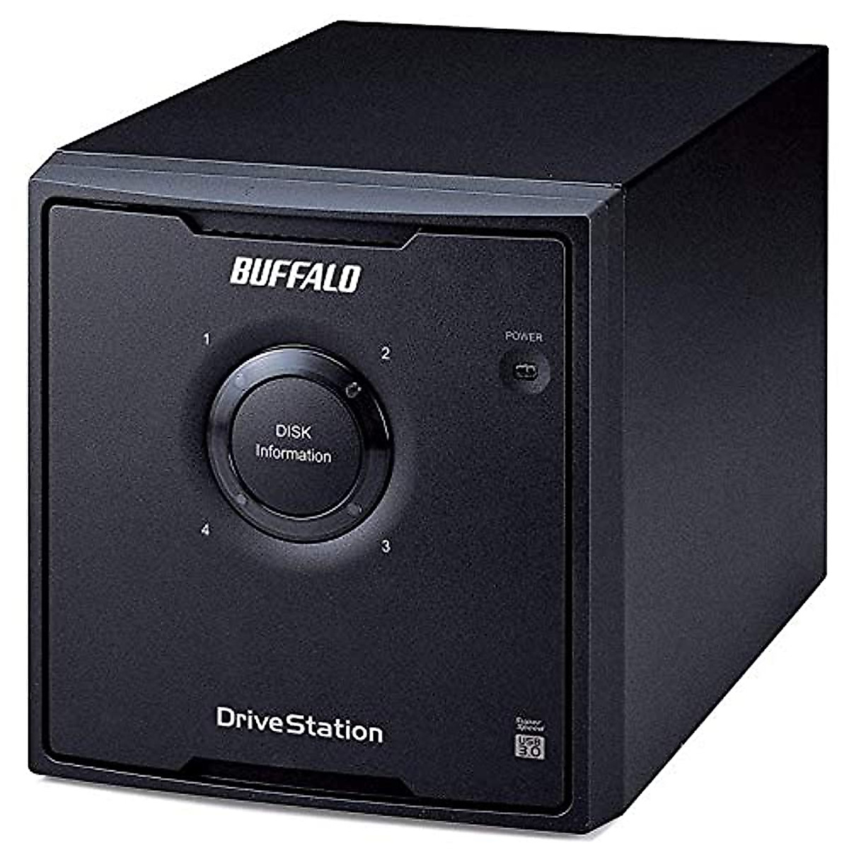 BUFFALO DriveStation Quad 4-Bay 24TB (4x6TB) TAA Desktop External Hard Drive USB 3.2