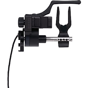 Ripcord Drive Cage Arrow Rest with Micro Adjust - Black, Left Hand