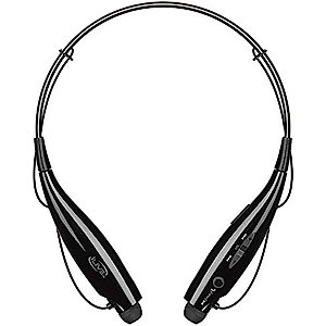 iLive Bluetooth Neckband Earbuds, Include 3 Sets of Ear Tips and Micro-USB to USB Cable, Black (IAEB18B)
