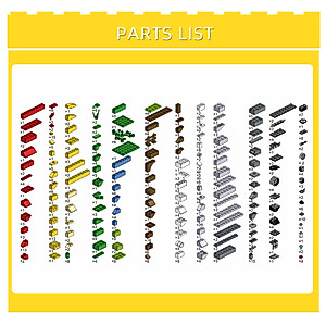 Wange Classic Brick Box 625Pieces Building Block Kit for Creative Play A Great Holiday Present Idea for Christmas Educational Toy for Child