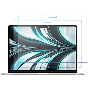 ProCase Screen Protector Compatible with MacBook Air 13.6 Inch 2022 Released Model A2681, Tempered Glass Film Guard for MacBook Air 13.6 2022 A2681 with M2 Chip & Touch ID