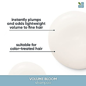 BIOLAGE Volume Bloom  | Volumizing Shampoo | Lightweight Volume & Shine | For Fine Hair | Paraben & Silicone-Free | Vegan​ | 33.8 Fl. Oz.