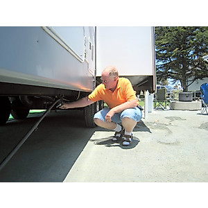 SteadyFast Stabilizer for 5th Wheels, Travel, and Camper Trailers Without Auto Leveling - 2 Foot Plates- Item A