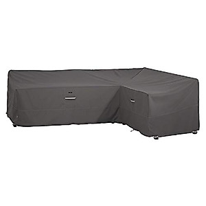 Classic Accessories Ravenna Water-Resistant 104 Inch Patio Right Facing Sectional Lounge Set Cover, Patio Furniture Covers