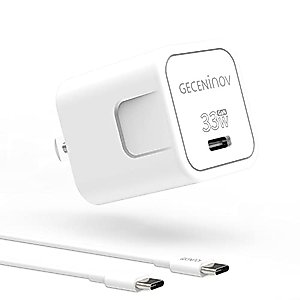 USB C Charger Block, GECENinov 33W GaN III Fast Charger with 3.3ft USB-C Cable, Mini Wall Charger for iPhone 14/13/12/11 Mini/Pro/Max, SE/XS/XR, iPad Pro/Air/10/9/8, S22/S21 Series, Pixel 6/5