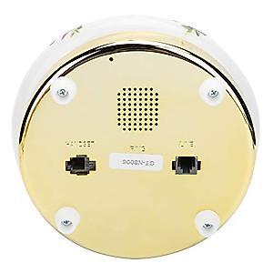 Antique Phones Corded Landline Telephone Retro Style Push Dial Ceramic Imitation Desk Telephone FSKDTMF Dual System for Home Office