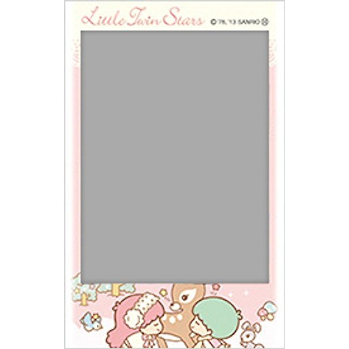 1 X Fuji Instax Mini Films Usable with Polaroid Mio & 300 - Lomo Diana Instant Back - Little Twin Stars -