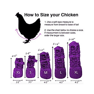 Washable Chicken Diapers for Hens or Roosters - Fashionable Nappy - Pet Chicken Diaper (Cocoa, Medium)