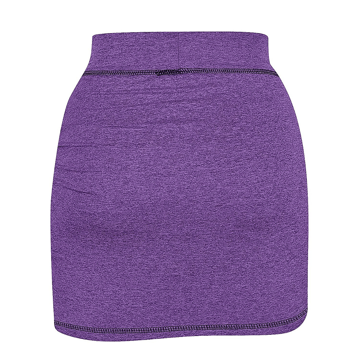 MOQIVGI Womens Golf Skirt High Waist Knee Length Casual Summer Dressy Trendy Cute Athletic Skorts Skirts with Pockets Shorts Sports Clothing Purple Medium