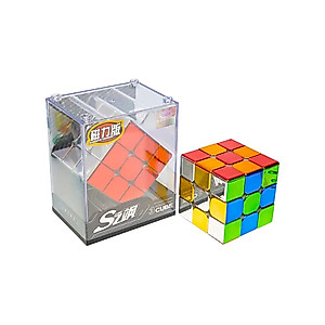Cuberspeed Cyclone Boys Metallic 3x3 Magnetic Stickerless Magic Cube Puzzle Toys Cyclone Boys Metallic 3x3 M Speed Cube Magnetic Version