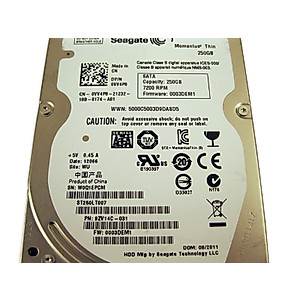 Seagate 250GB 7200 RPM Momentus Thin