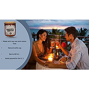 Patriot candles scents and Spirits Whiskey and Tobacco 15oz