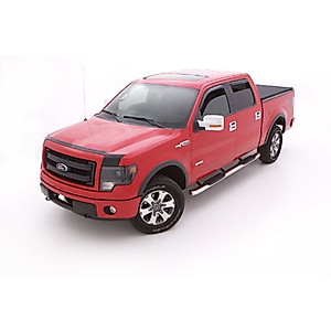 Lund 23785007 Polished Stainless Steel 5" Oval Curved Nerf Bars for 2009-2018 Dodge Ram 1500, 2010-2018 Ram 2500/3500 Crew Cab,Silver,Large