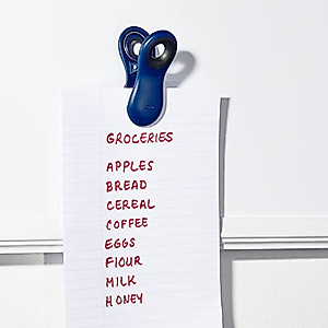 OXO Good Grips Collection Bag Clip, 4 Piece All-Purpose Set, Red/Orange/Green/Blue