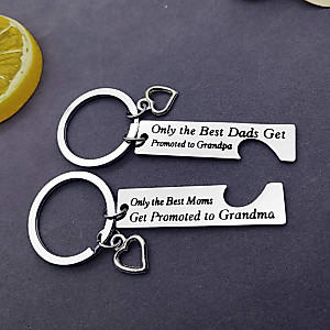 Grandpa Grandma to be Gift Keychain Pregnancy Announcement Gifts New Grandparents Gift Grandparents to Be Jewelry First Time Grandpa/Grandma Jewelry Gift Grandchild Announcement Gifts