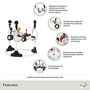 MOBAYS Champ Activity Center and Jumper, Red