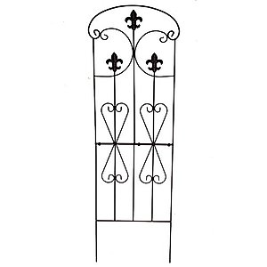 1. GO Metal Garden Trellis Panel Arch for Climbing Plants, 16" Wide x 60" High, OG-0033KD