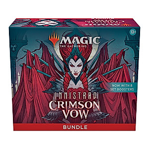 Magic: The Gathering Innistrad: Crimson Vow Bundle | 8 Set Boosters + Accessories