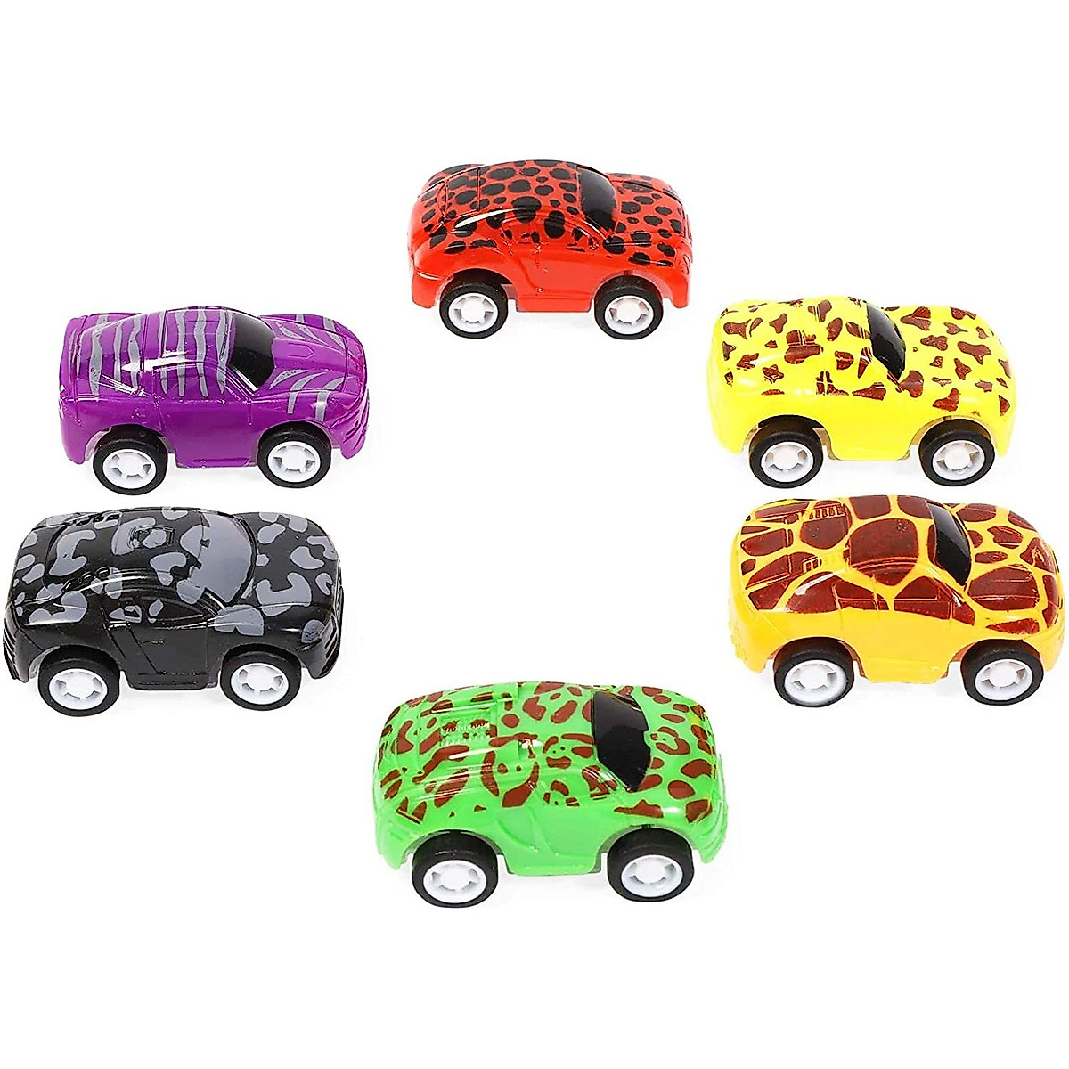 Pre-Filled Easter Eggs with Mini Pull Back Toy Cars (2.5 In, 24 Pack)