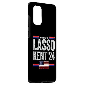 Galaxy S20+ Lasso Kent' 24 Funny Usa Flag Sports 4th of july Men Women Case
