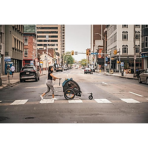 Burley Design One-Wheel Stroller Kit, One Size, Black (960047)