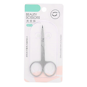 Hair Cutting Scissors Facial Nose Ear Hair Grooming Scissors Hair Removal Scissor Hair Clippers, Eyebrow Eyelash Trimming Scissors Men's Beard Mustache Care