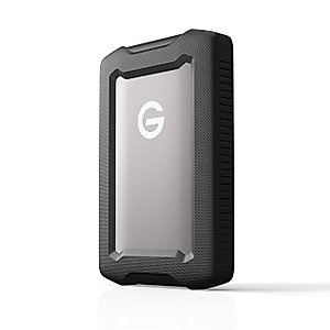 SanDisk Professional 1TB G-Drive ArmorATD - Rugged, Durable Portable External Hard Drive HDD, USB-C, USB 3.2 Gen 1 - SDPH81G-001T-GBA1D