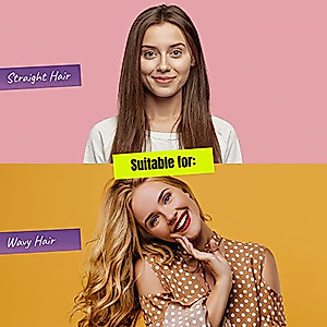 Detangling Hair Brush - Anti Static Angel Wing Hair Brush with Soft & Flexible Bristle for Straight & Wavy Hair - Tangle Angel Hair Detangler Brushes for Blow Drying & Shower - Gloss Pink