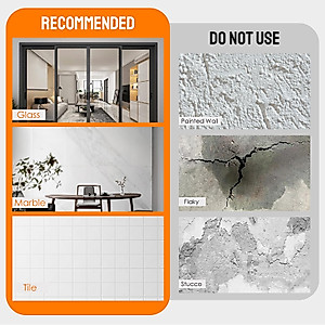 Delur 10 Pack Adhesive Ceiling Hooks & 4Pcs 4 Inch Hanging Chains, Self Adhesive Wall Hook Sticky Small Transparent Reusable Waterproof Disc Sticker Hanger for Wedding Birthday Christmas Party Decor