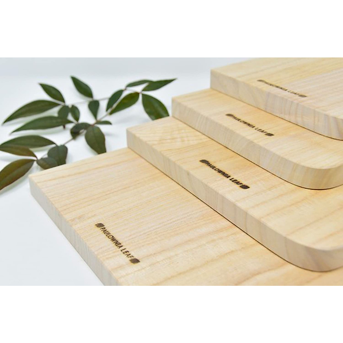 Kiri (Japanese Paulownia) Wooden Cutting Board, Made in Japan, Handmade, 8.85 x 16.1 inches