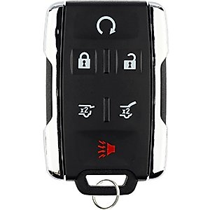 KeylessOption Keyless Entry Remote Control Car Key Fob Replacement for Suburban Tahoe M3N-32337100
