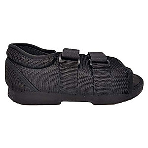 Vakly Post OP Shoe - Lightweight with Adjustable Strap – Post Surgical Boot [Women's Shoe Size 6.5-8] Broken Toe/Foot Fracture - Fits Right and Left Foot (Female - MEDIUM)