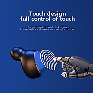 5.2 Wireless Bluetooth in Ear,Built-in Microphone Immersive Premium Sound Noise Cancelling,Upgrade The Charging Port with Charging Case,for Sport,Office