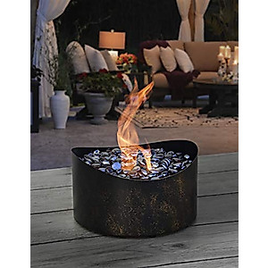 Bond Manufacturing 50856N Table Fire Bowl, Bronze
