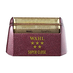 Wahl Professional 5 Star Series Shaver Shaper Replacement Super Close Gold Foil for Professional Barbers and Stylists - Model 7031-200